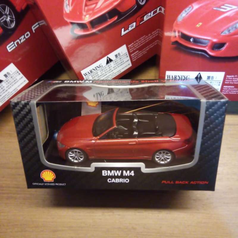 Jual Shell Bmw M4 Cabrio Cmc Toy Scale 1:43 Di Seller Qairina Store ...