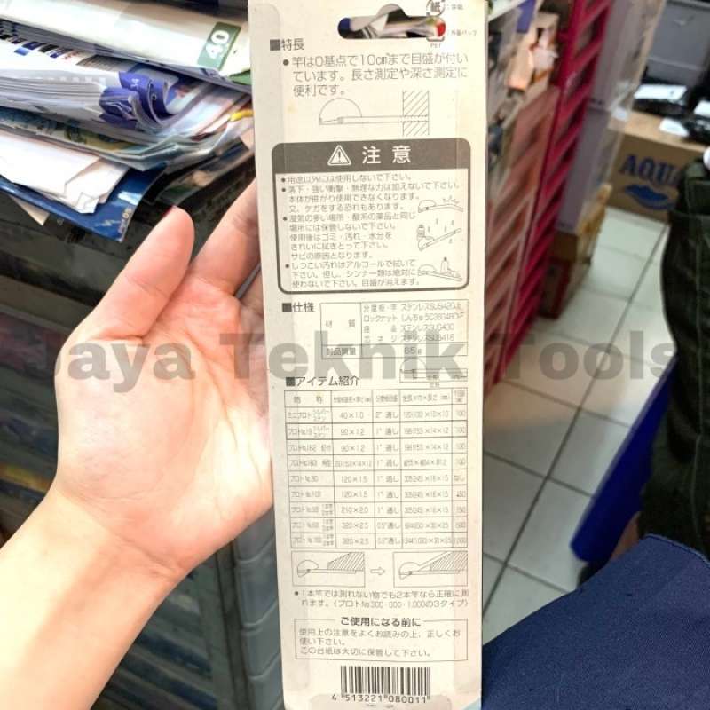 Promo Busur Derajat Penggaris Stainless Protraktor Endo Keiki ...