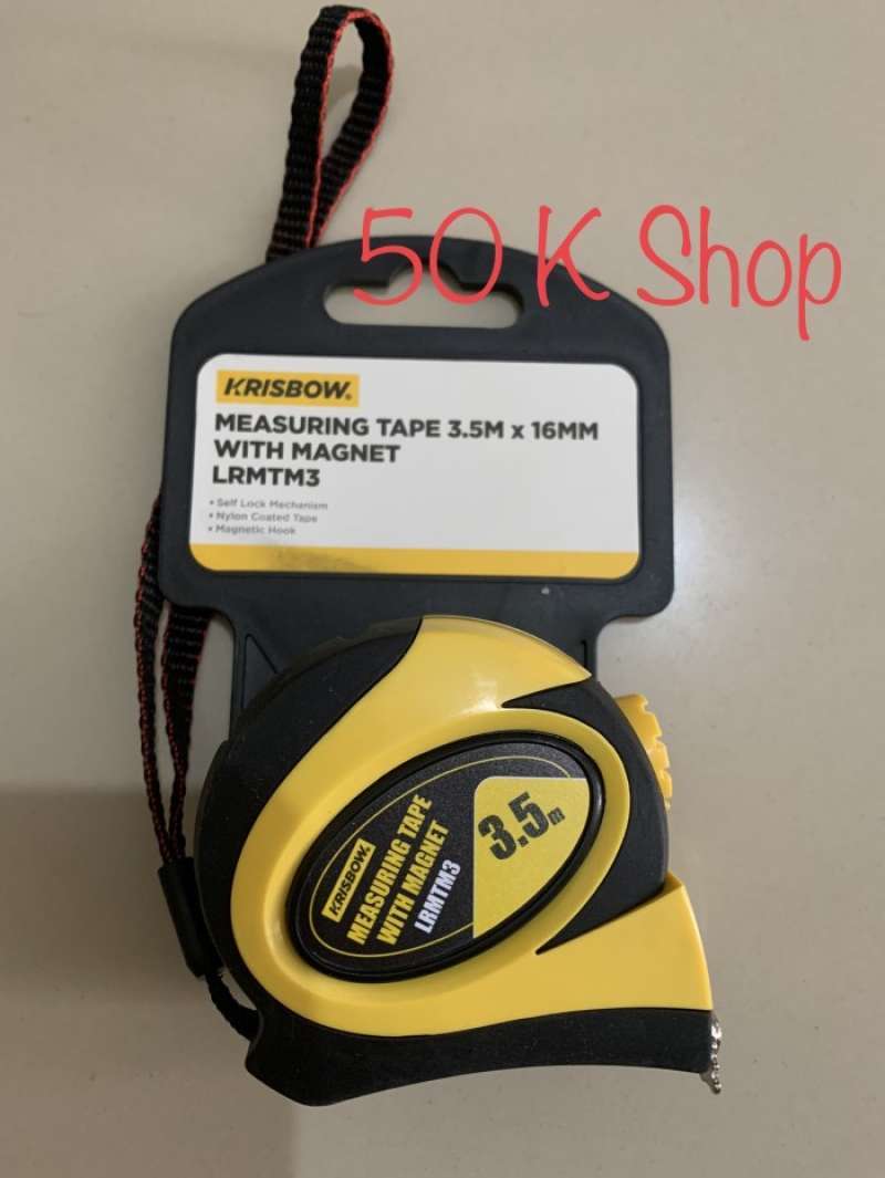 Promo Measuring Tape / Meteran 3.5 M with Magnet merk Krisbow Diskon 23 ...