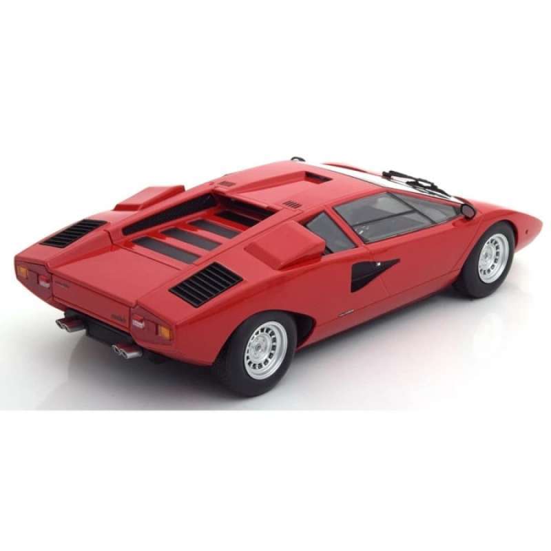 Promo 1/18 KYOSHO COUNTACH LP400 RED BLACK DIECAST NOT HURACAN Diskon ...