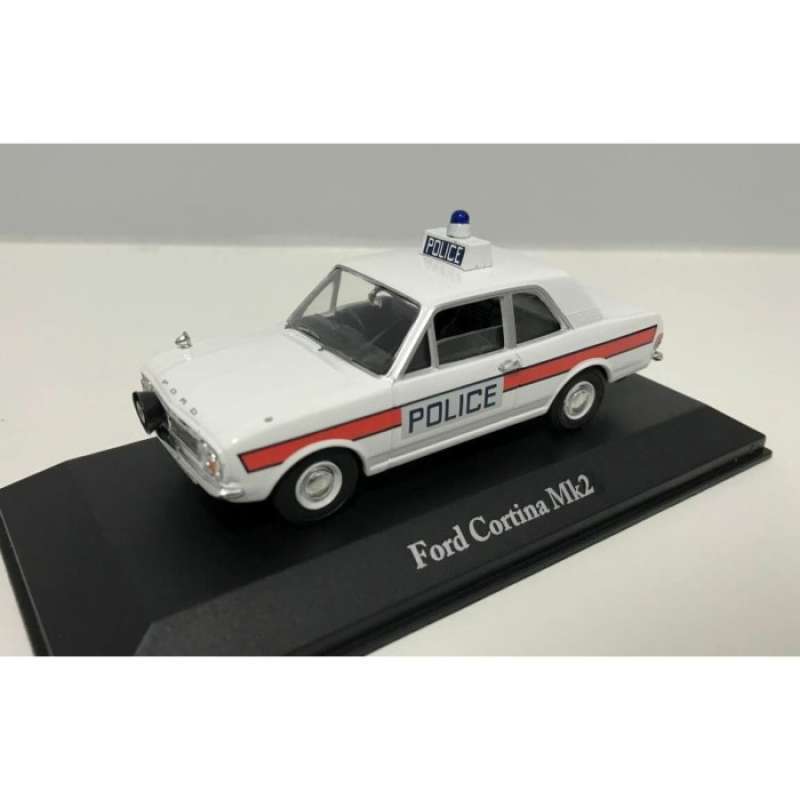 Promo Ford Cortina MK2 Atlas Police Cars Collection skala 1:43 Diskon ...