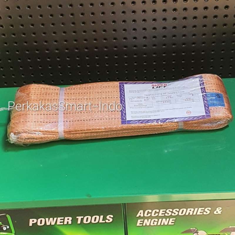 Promo LIFT webbing sling 6 TON X 4 M / tali angkat webing 6T X 4M ...