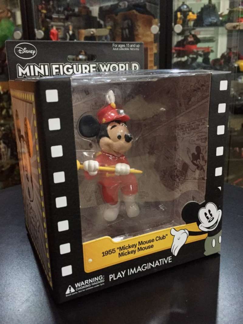 Promo Disney Mini Figure World 1955 Mickey Mouse Club Mickey Mouse ...