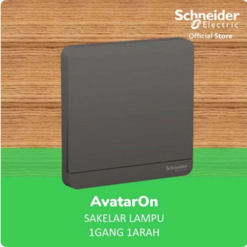 Promo Saklar Engkel Dark Gray DG Avatar On Schneider Diskon 23% di ...
