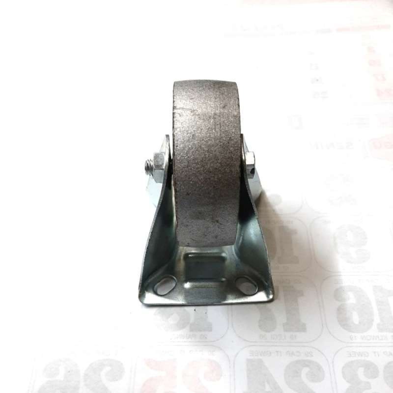 Promo roda besi light duty 3 inch mati/fixed Diskon 23% di Seller ...