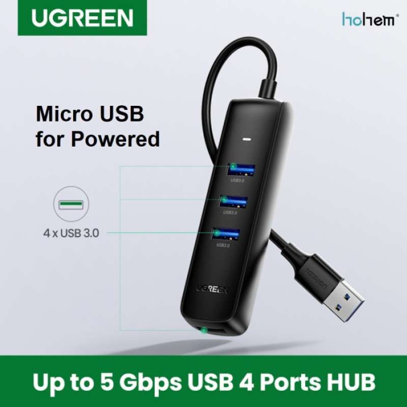 Promo Ugreen Adapter Converter Hub Usb A To Port Usb Splitter Adaptor Diskon Di Seller