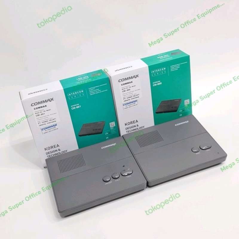 Promo Sale Intercom 2 Arah Commax Cm801+Cm800 Interphone / Intercom ...