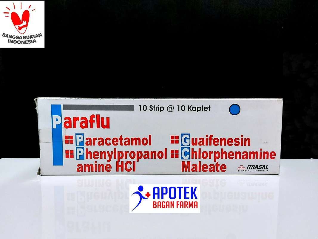 Jual Paraflu Tablet / Obat Demam Flu Batuk 10 Tablet Di Seller Apotek ...