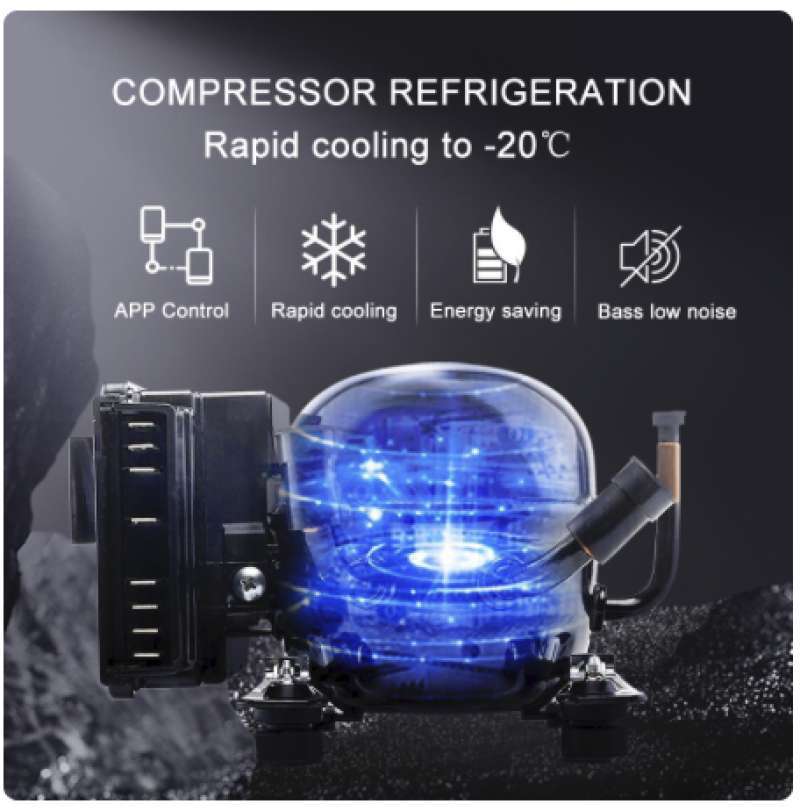 Jual Kulkas mobil campervan portable mini Alpicool 15 liter alpicool di ...