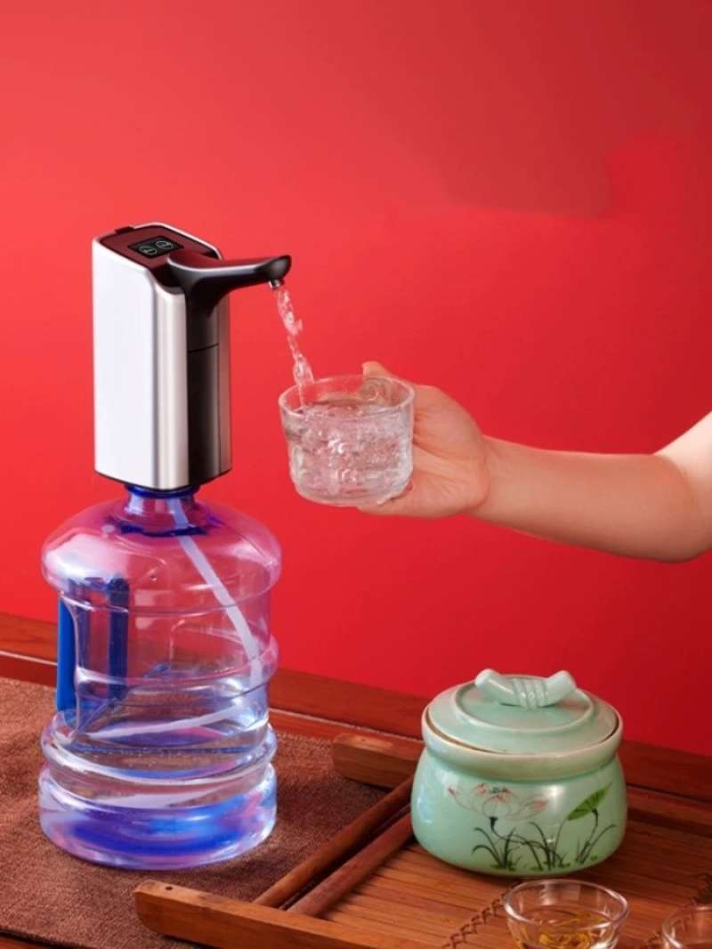 Jual Pompa Galon Elektrik Dispenser Air Minum Pump Charge USB Pompa Air ...