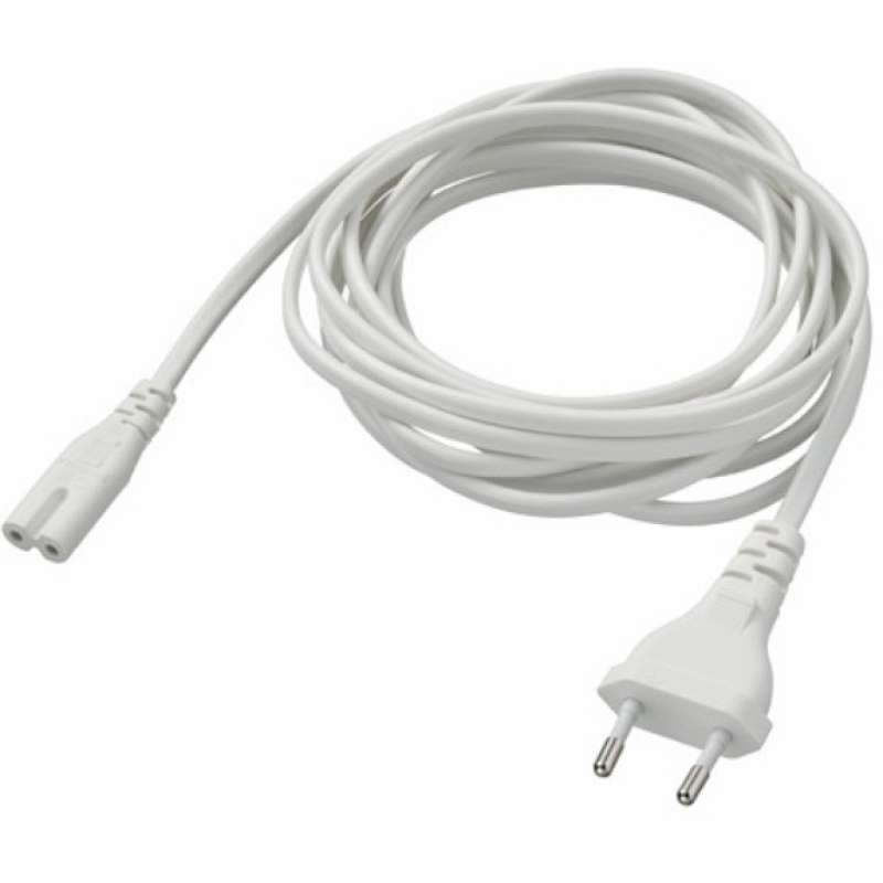 Promo Colokan Kabel Power Supply Praktis Siap Pakai 3,5m Original_Putih ...