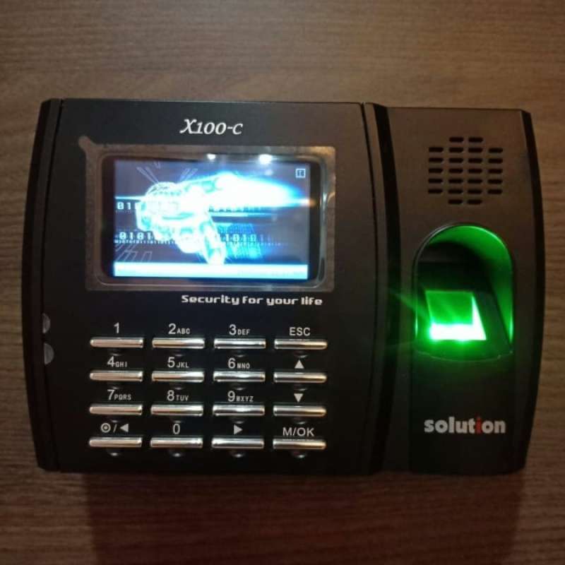 Promo Solution Mesin Absensi Fingerprint Solution X100C Diskon 3% di ...
