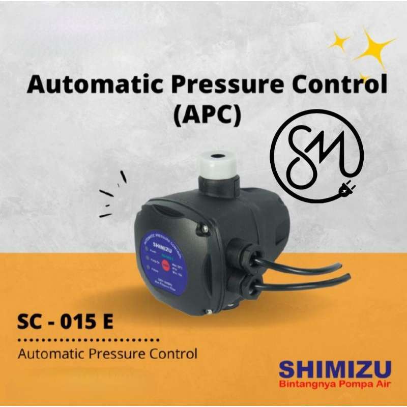 Jual Automatic Pressure Control Shimizu SC-015E 015 E otomatis pompa booster di Seller Sinar ...