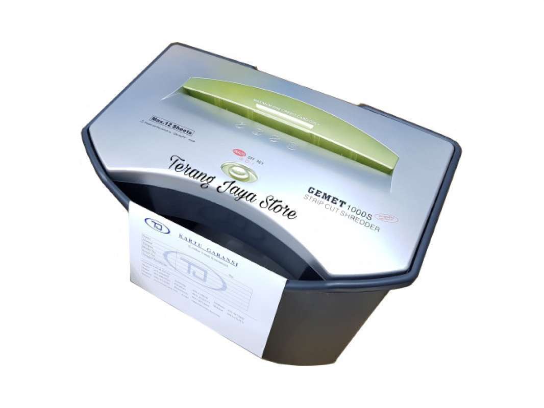 Promo Mesin Penghancur Kertas Gemet 1000S/Paper Shredder Strip Cut ...