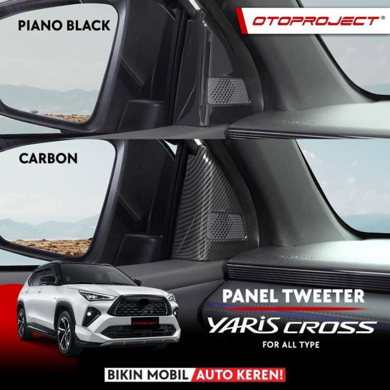 Jual Panel Tweeter Yaris Cross 2023 UP Otoproject - Piano Black di ...