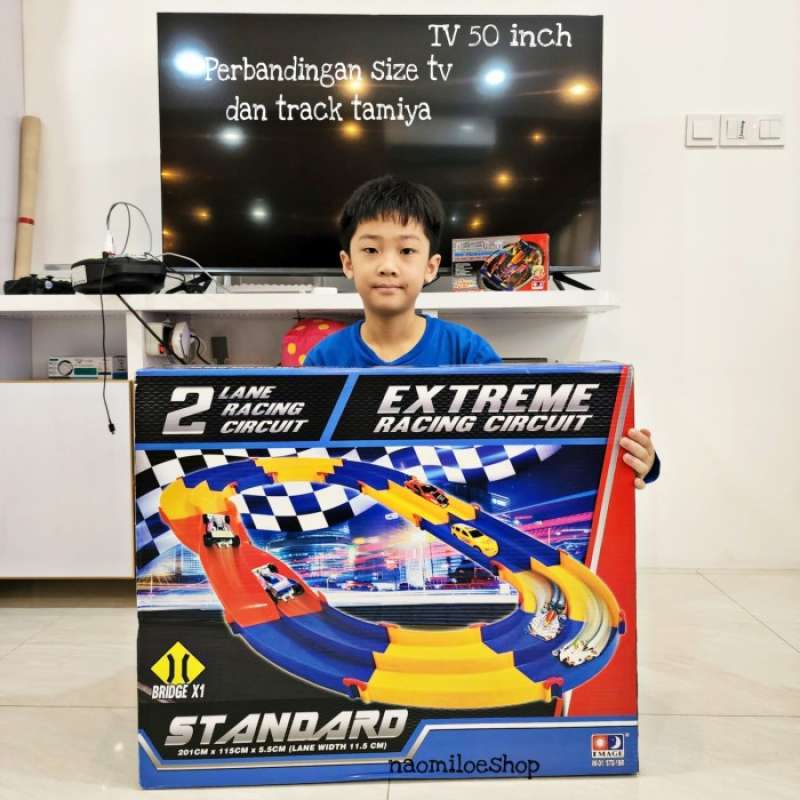 Promo TRACK TAMIYA 2jalur Track Sirkuit Tamiya Racing mini 4WD Long ...