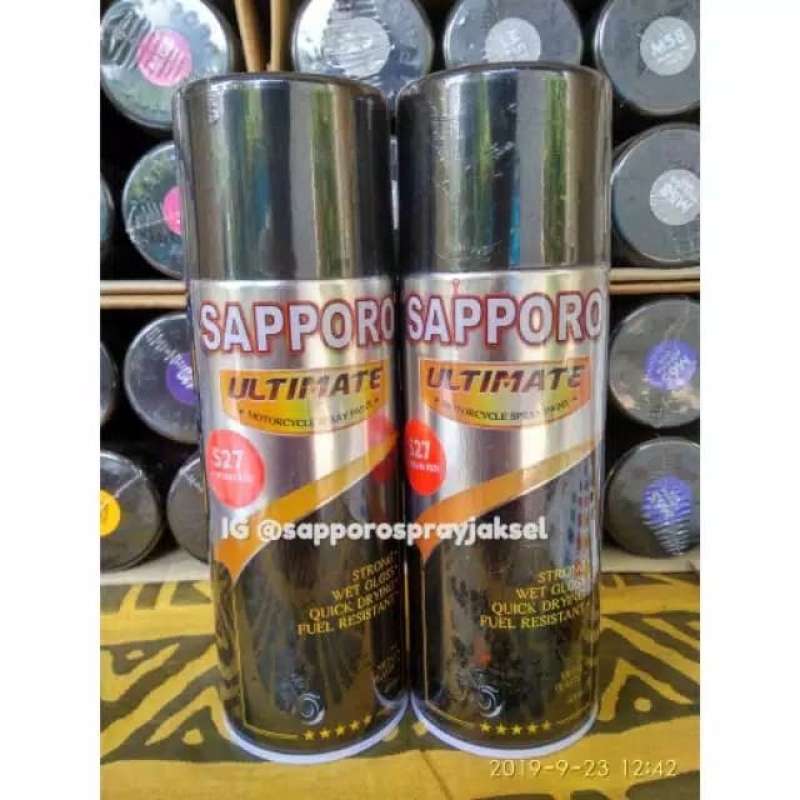 Jual Sapporo Ultimate S27 Ferrari Red / Sapporo spray di Seller Retail ...