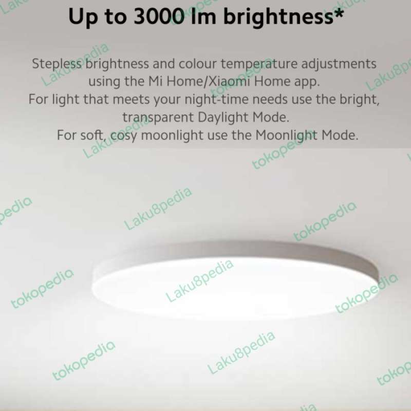 Promo MI SMART LED CEILING LIGHT 450MM LAMPU PLAFON - POROSWONDERLAND ...