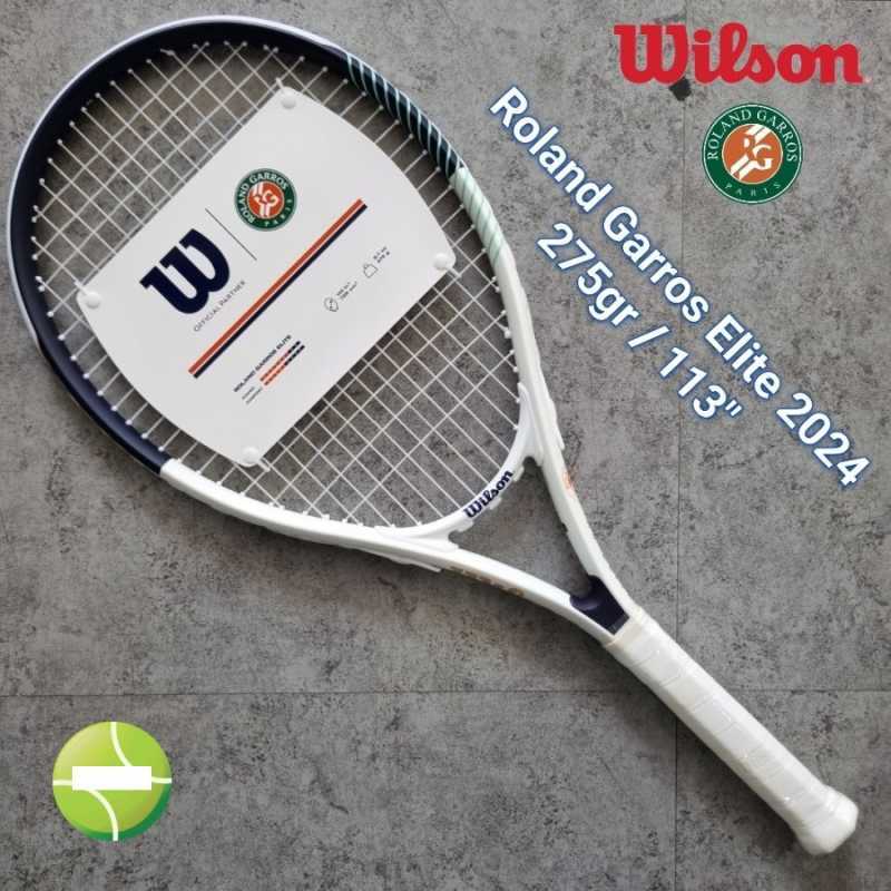 Jual Raket Tenis Wilson X Roland Garros Elite 2024 ( 275gr / 113 ) di ...