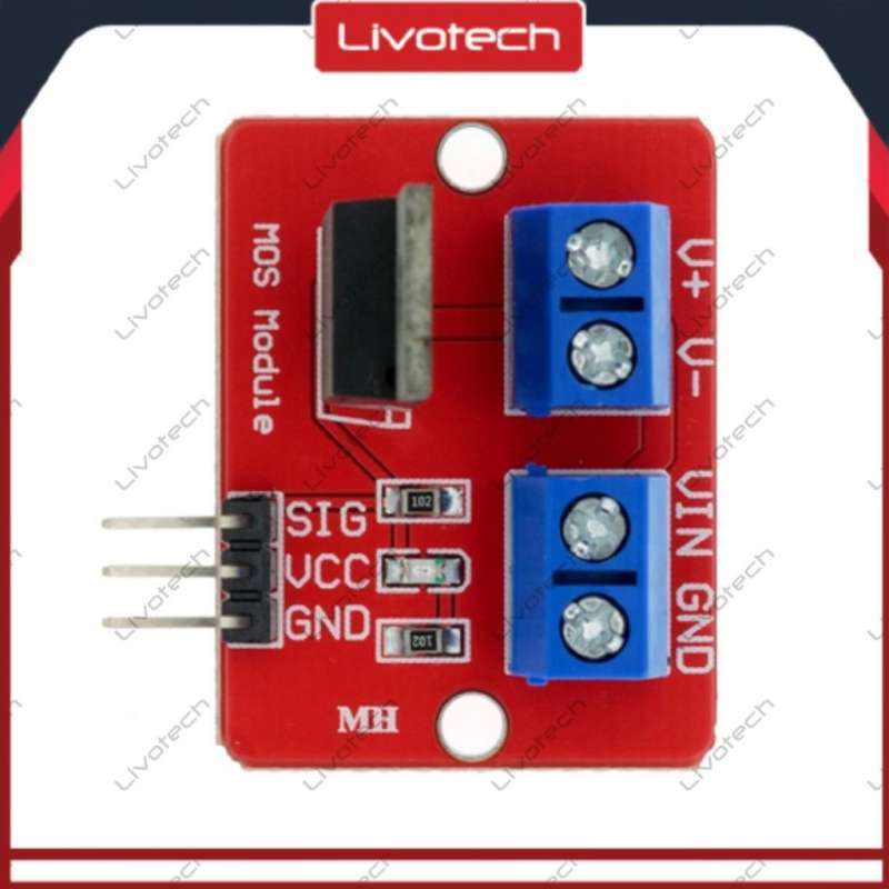 Jual Irf520 Mosfet Driver Module Irf 520 24v 5a For Arduino Mos Pwm ...