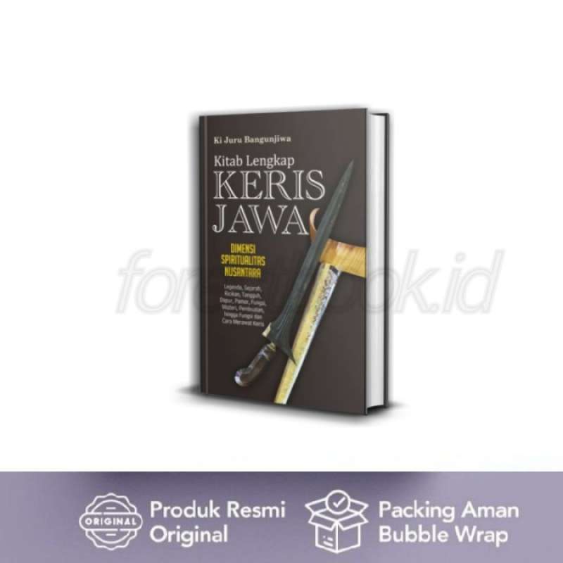 Promo Buku Kitab Lengkap Keris Jawa (hard Cover) Diskon 23% Di Seller ...