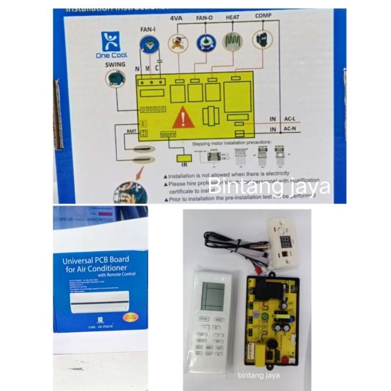 Promo Modul Ac Multi One Cool Oc-pg01a / Pcb Ac Univel One Cool Diskon ...