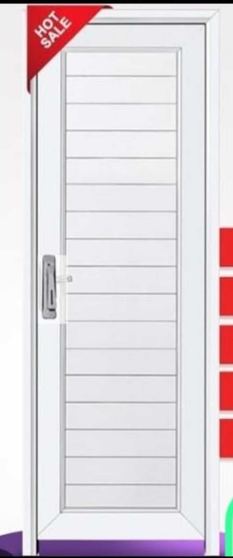 Jual Pintu Upvc Tebal + Kusen 70 X 198 007 Polos Kanan Di Seller ...