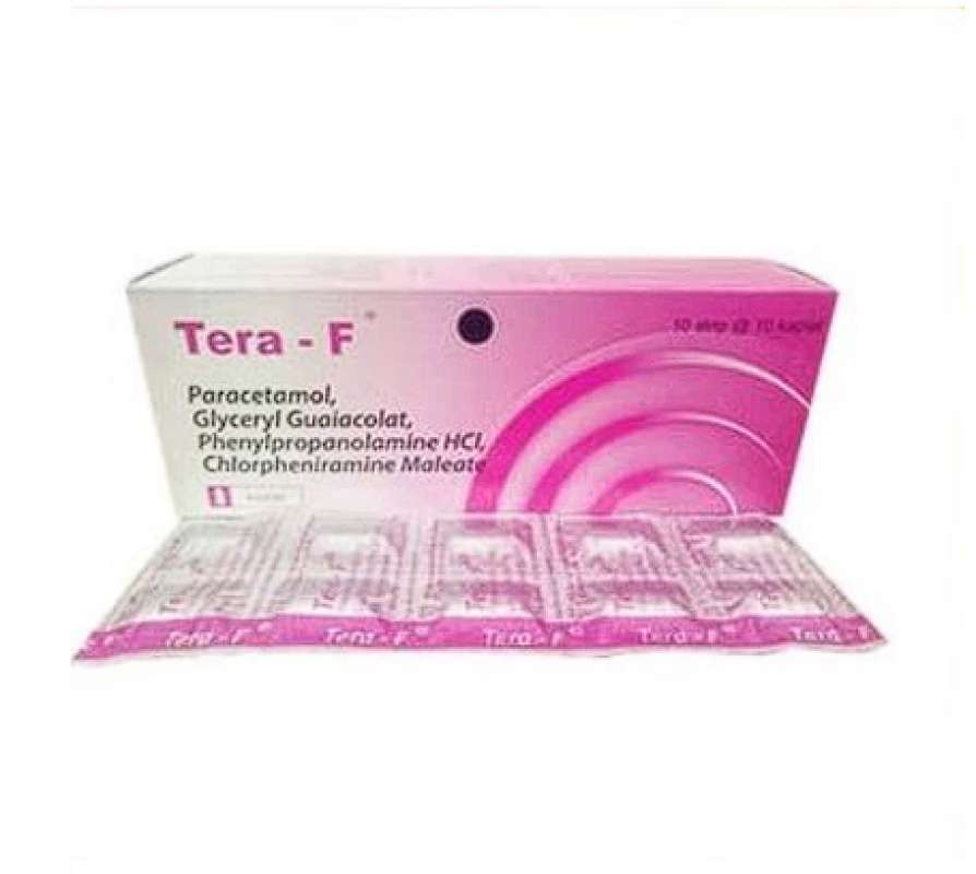 Jual TERA F / TERA-F Strip 10 Tablet - Obat Demam Batuk Berdahak Pilek ...