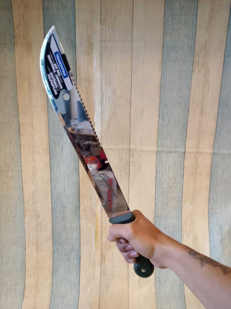 Jual Tramontina Machete Pisau Camping 12in Handle Gagang Hitam Plastik ...
