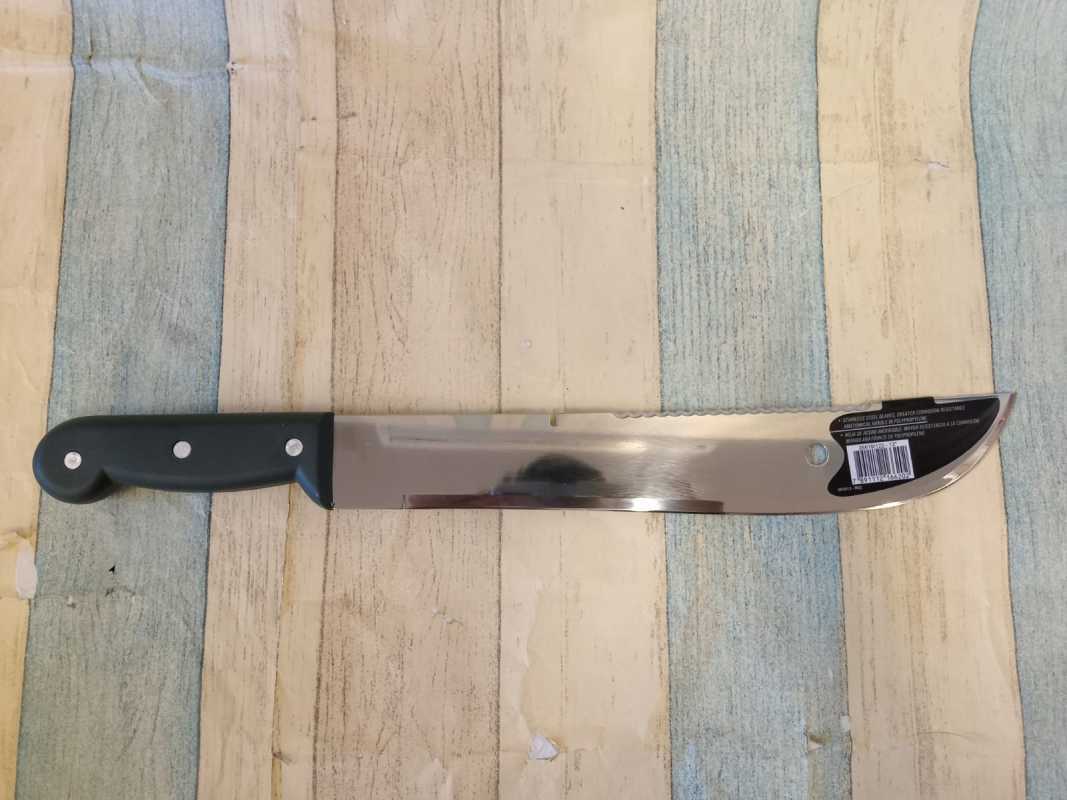 Jual Tramontina Machete Pisau Camping 12in Handle Gagang Hitam Plastik ...