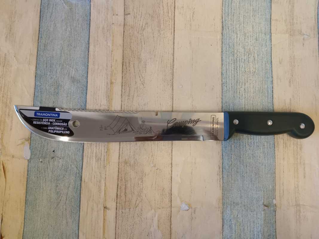 Jual Tramontina Machete Pisau Camping 12in Handle Gagang Hitam Plastik ...