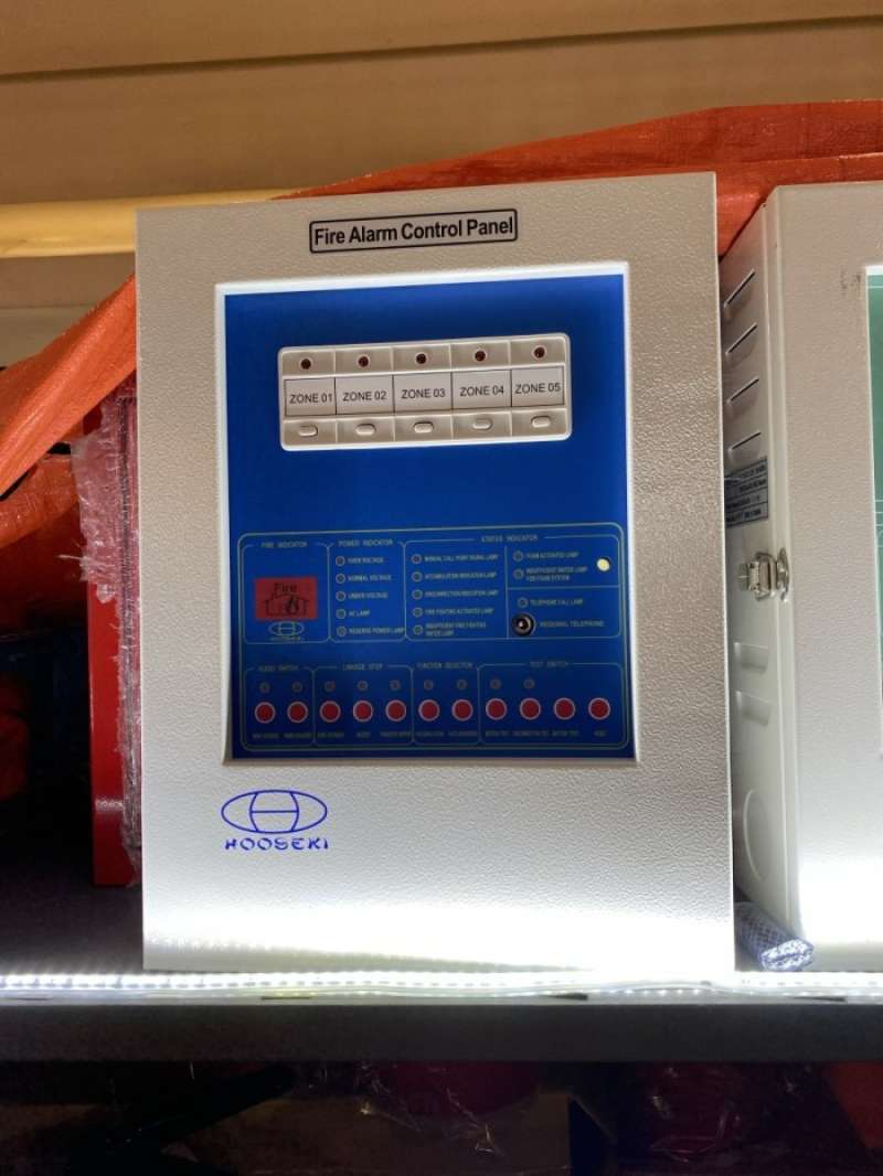 Promo Mcfa Control Panel Fire Alarm Hooseki 5 Zone Type Hs5l Diskon 20% ...