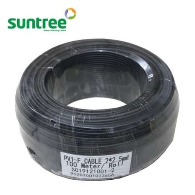 Promo Kabel Solar Panel PV Cable Suntree 2x2.5mm Dual Core 100M 1000V ...