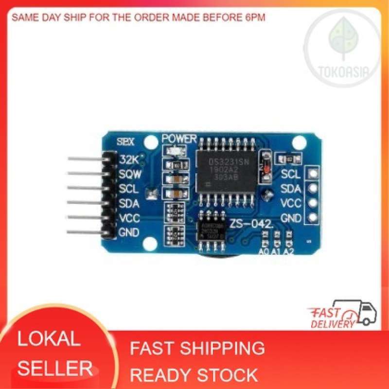 Jual DS3231 AT24C32 IIC Precision RTC Real Time Clock Memory Module ... Jual DS3231 AT24C32 IIC Precision RTC Real Time Clock Memory Module ...