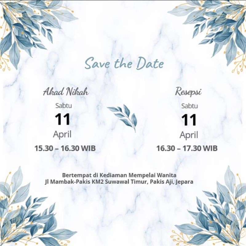 Jual Undangan Digital Pernikahan Model Video Free Custom Murah Askraft ...