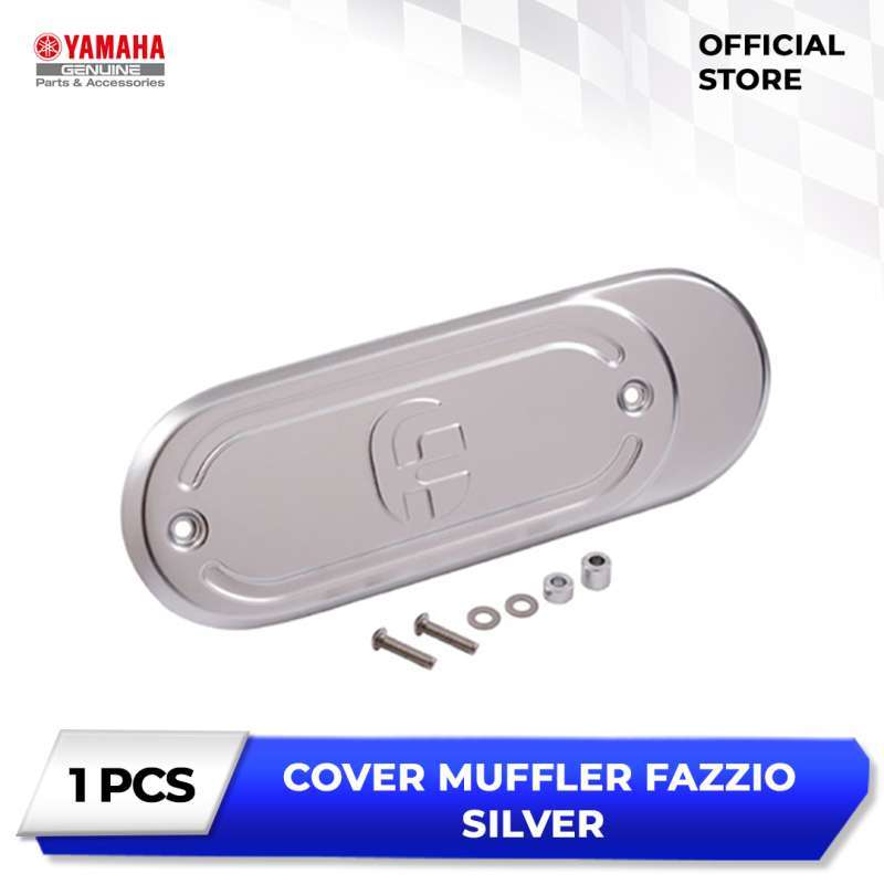 Promo Yamaha Cover Muffler Fazzio Silver Fazzio Diskon 3% Di Seller ...