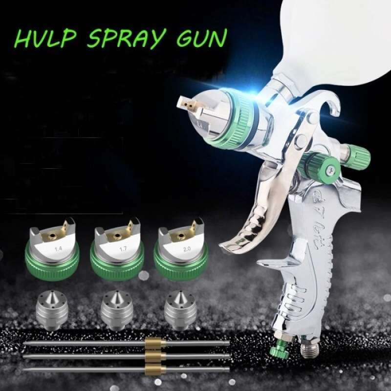 Promo Saigaole Spray Gun Hvlp Cat Semprot Mobil Tabung Atas 3 Nozzle ...
