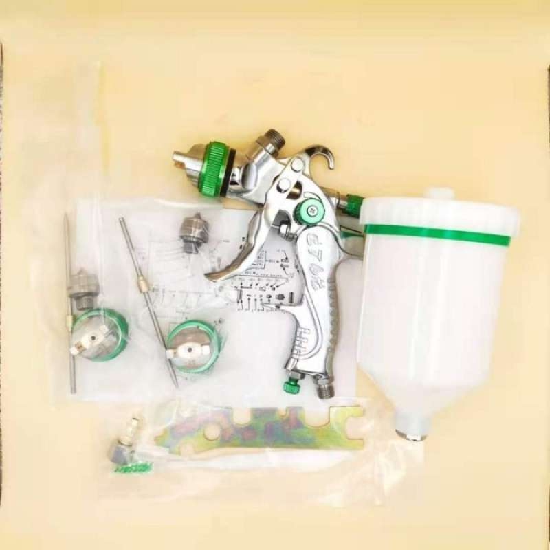 Promo Saigaole Spray Gun Hvlp Cat Semprot Mobil Tabung Atas 3 Nozzle ...