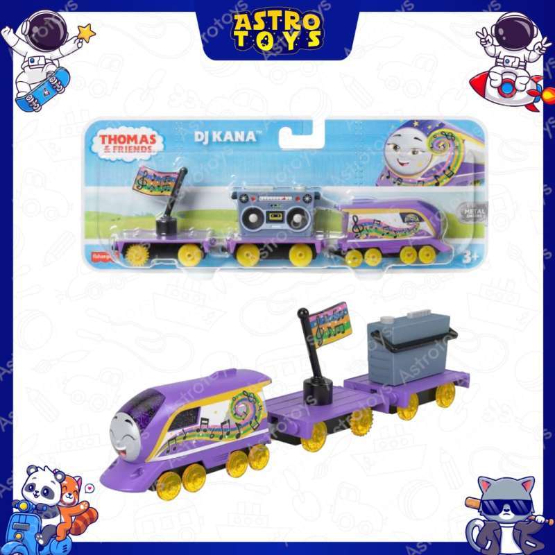 Promo Fisher Price Thomas and Friends DJ Kana Push Along Metal Premium ...