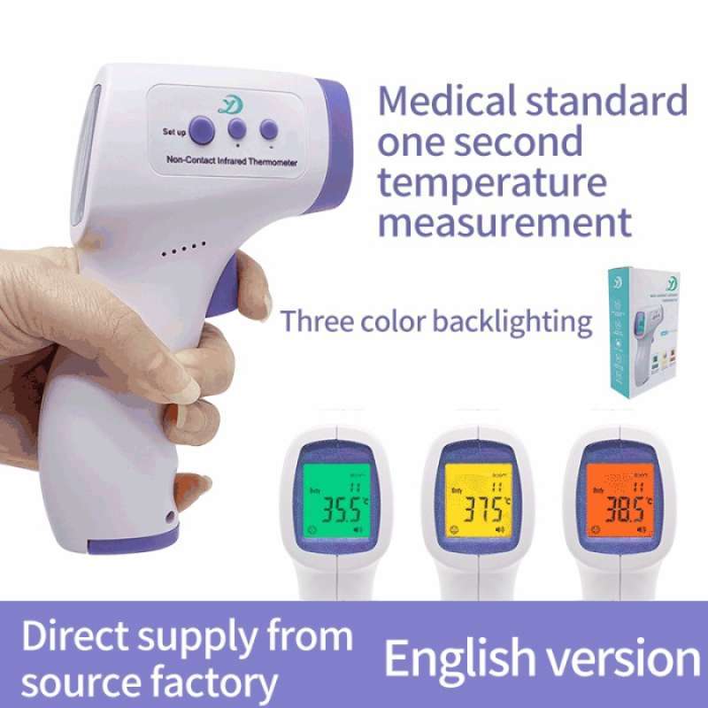 Promo Thermogun Thermometer Infrared Termometer Tembak Suhu Mirip Lotus ...