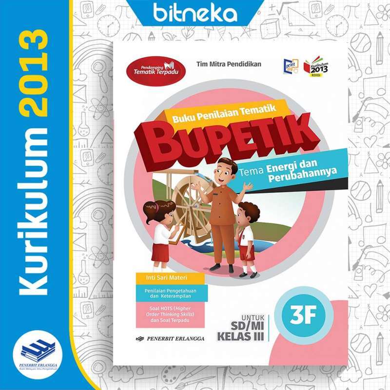 Promo Buku Penilaian Tematik (BUPETIK) Jilid 3F SD/MI Kelas 3 : Tema ...
