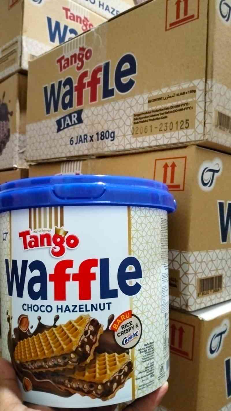 Promo tanggo waffle jar 240gram 1 dus isi 6 ember Diskon 3% di Seller ...