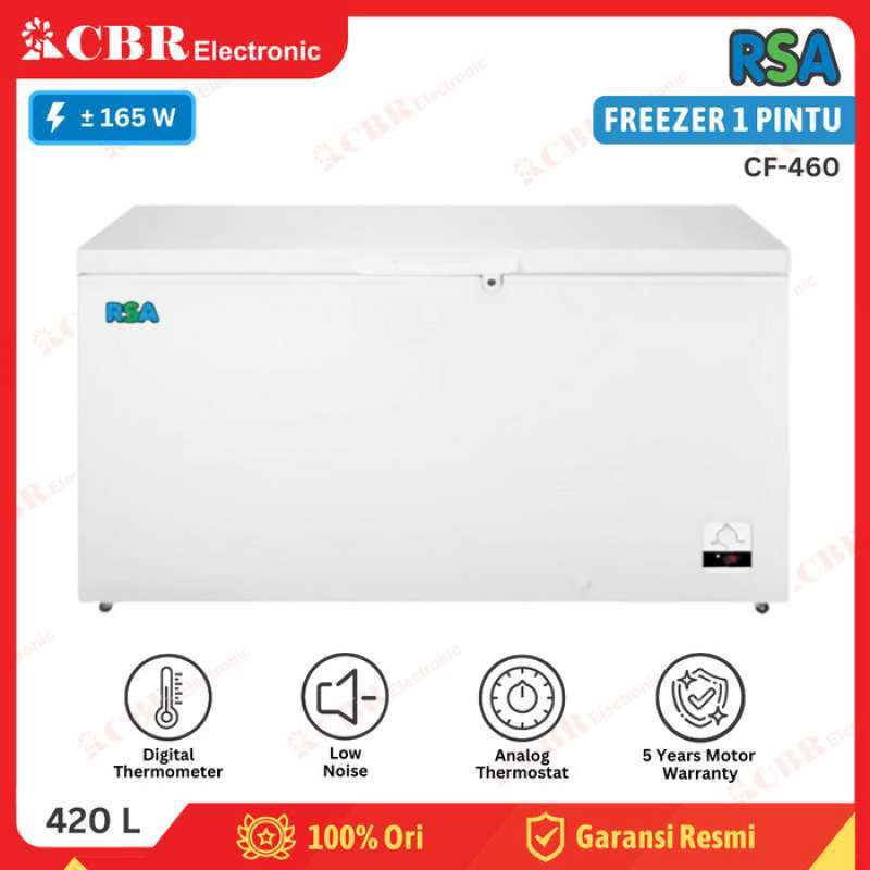 Jual FREEZER PETI - CHEST FREEZER RSA CF-460 / 420 L di Seller CBR ...