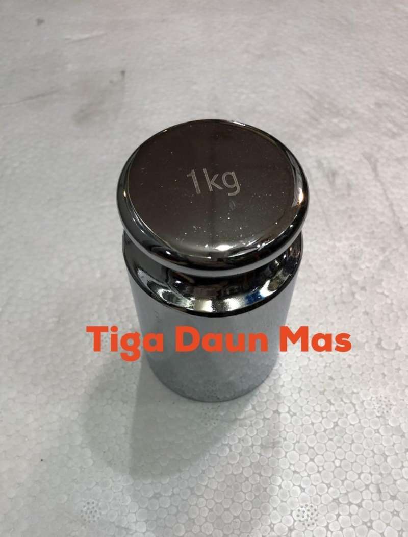 Jual Anak Timbangan Chrome 1 Kg / Batu Timbangan Chrome 1 Kg / Bandul ...