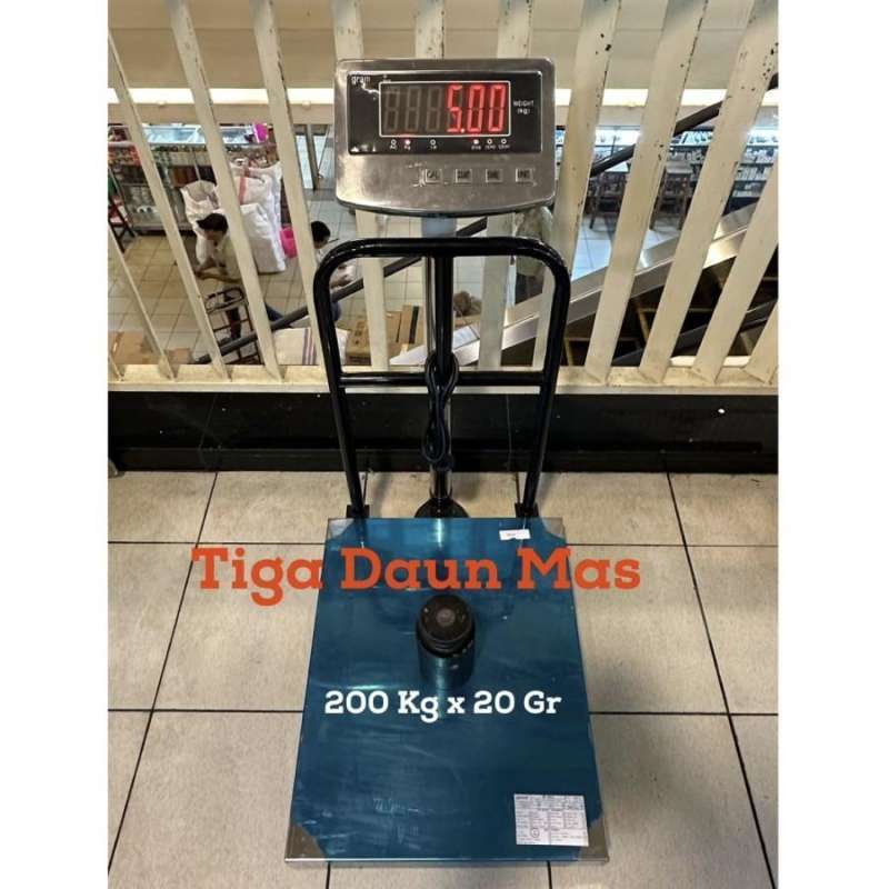 Jual Timbangan Lantai Stainless 200 Kg Timbangan Ekspedisi 200 Kg di Seller TDM Grosir - Mangga ...