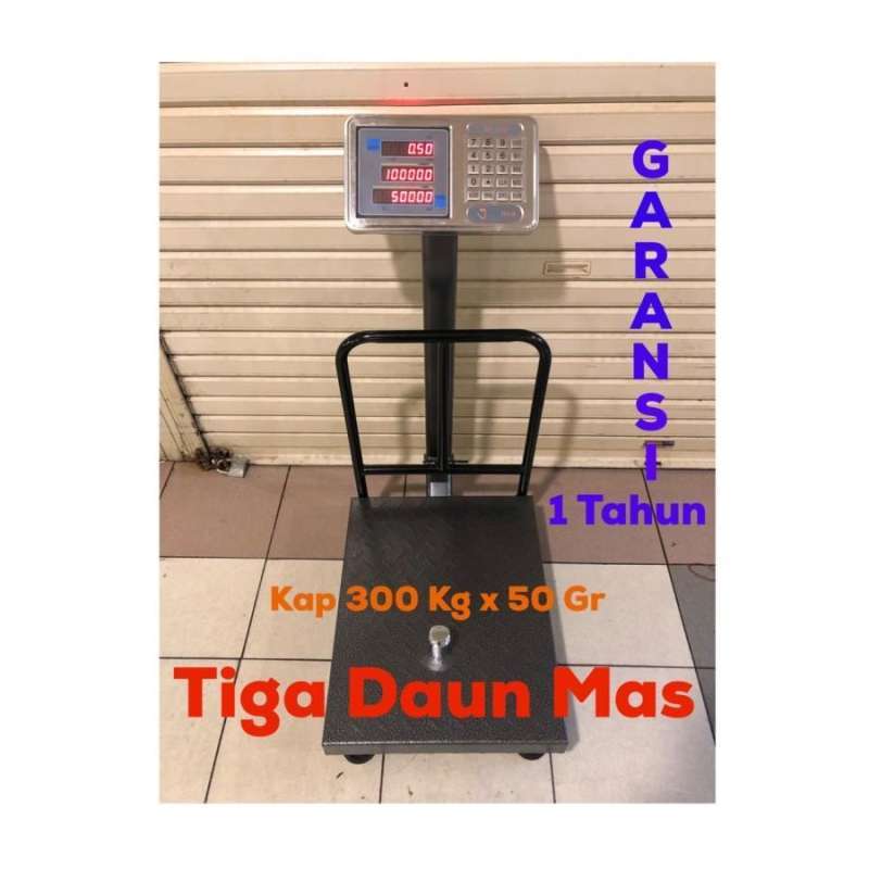 Jual Timbangan digita / Bench Scale / Timbangan lantai murah 300 kg di ...