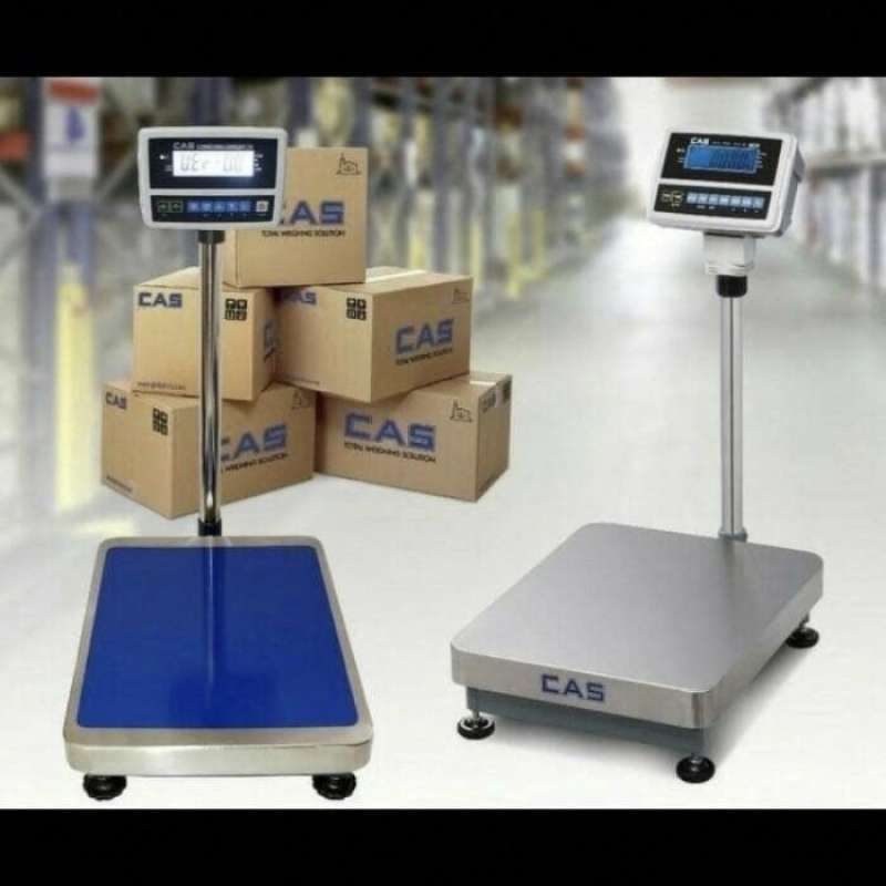 Jual Timbangan barang digital / timbangan lantai CAS Kapasitas 150 kg ...