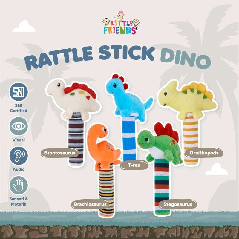 Jual Stick Mainan Dinosaurus Original Harga Termurah April 2024 | Blibli