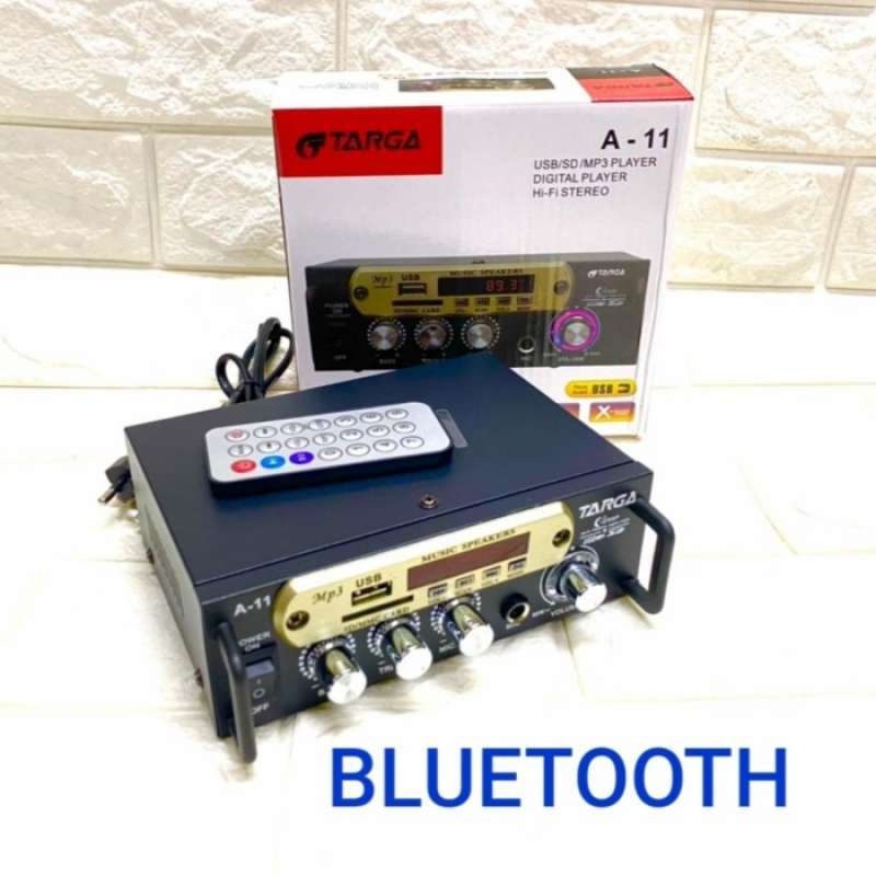 Promo Power Amplifier Targa A11 Original Bluetooth Usb sd Radio Diskon ...