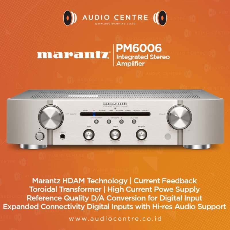 Promo Marantz PM6006 PM 6006 Integrated Amplifier Diskon 23% di Seller ...